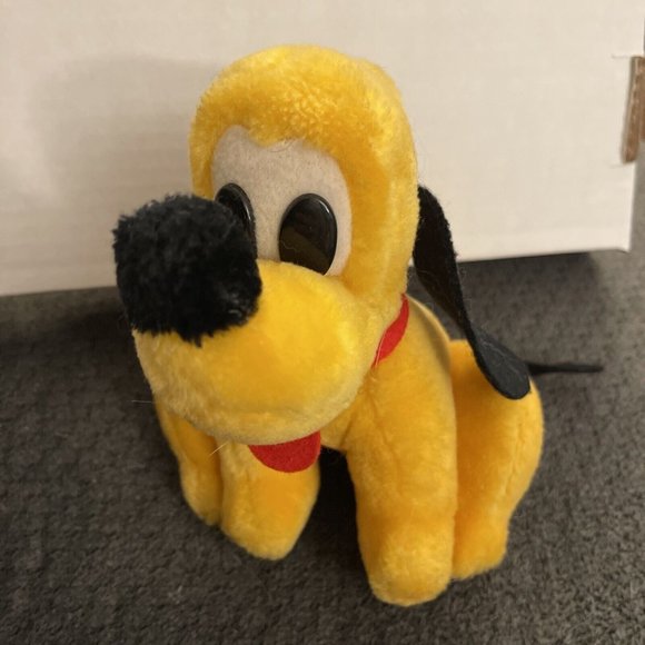 Disney | Toys | Vintage Walt Disney Pluto Pup Dog 7 Inch Plush Bv ...